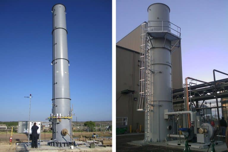 Enclosed Flare Combustor System - Manufacturer - CCC